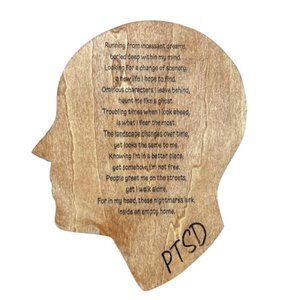 Accents | Wood Wall Decor Ptsd Poem Mental Health Poem | Poshmark